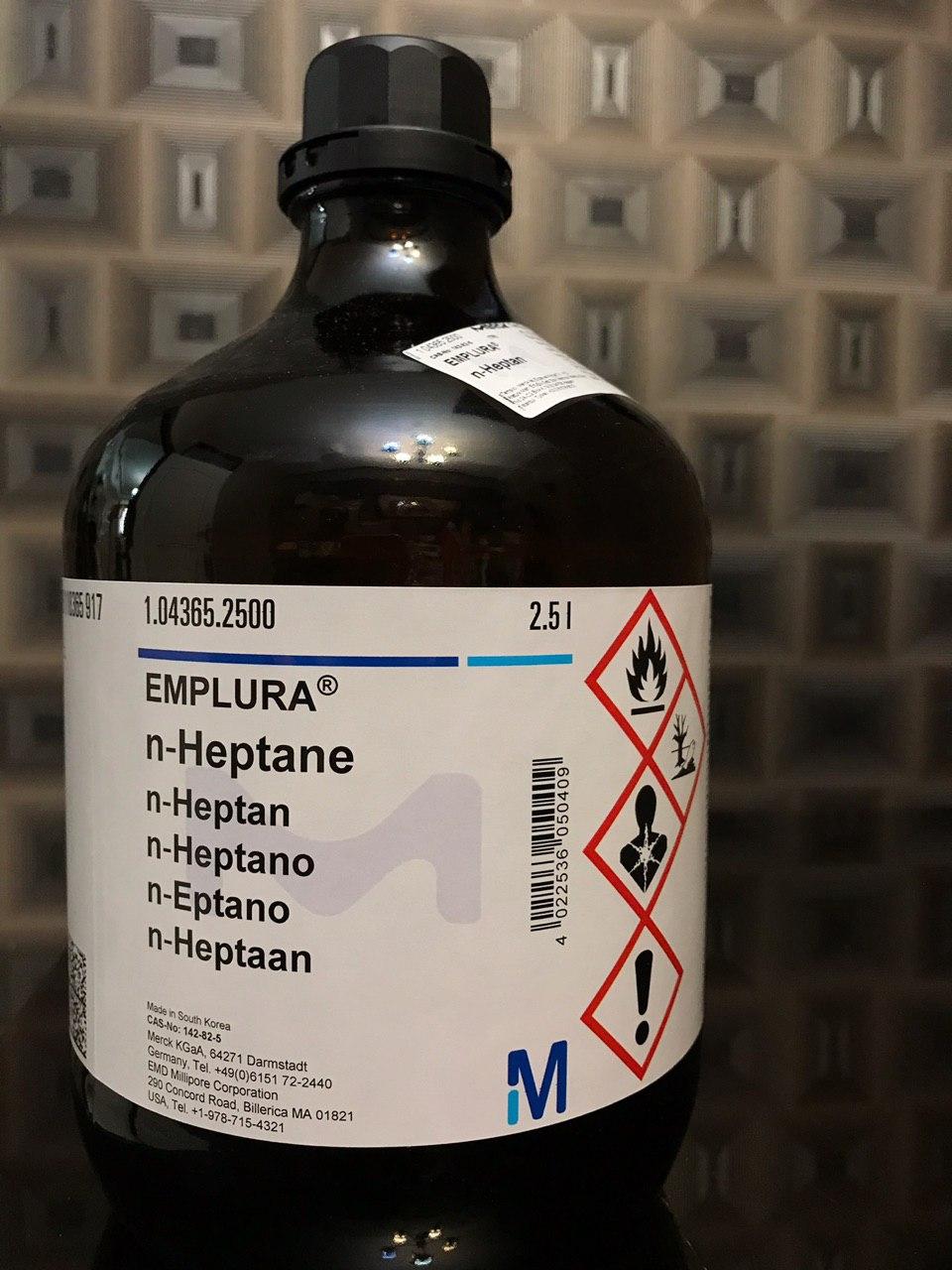 ان هپتان کد 104365 مرک، هپتان کد 104365 مرک n-Heptane Merck شیمی کهن